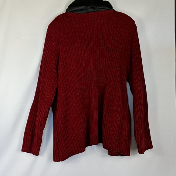 Designers Originals | Sweaters | Designers Originals Studio Red Faux ...